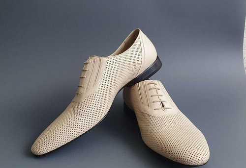 Новые мужские туфли Vinicio Camerlengo 41 оригинал
