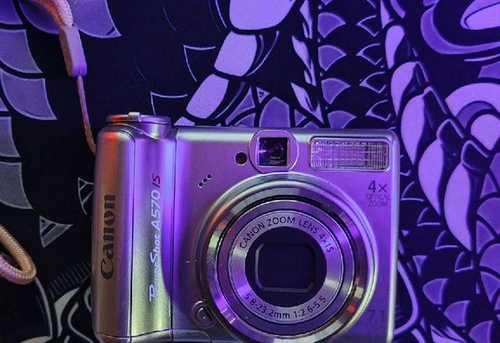Компактный фотоаппарат Canon Powershot A 570