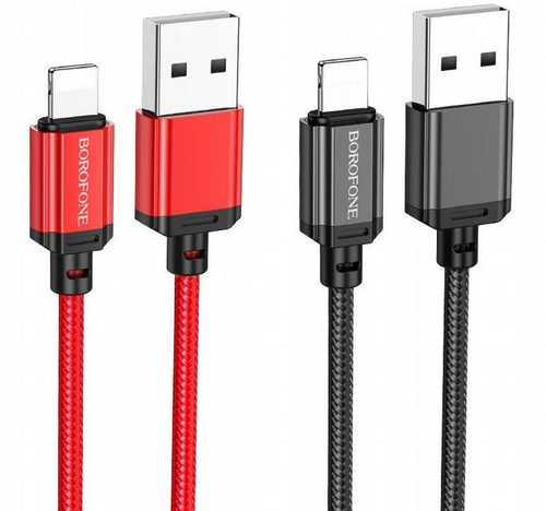 Кабель USB на Lightning BX87 Borofon