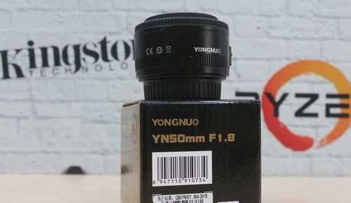 Объектив YongNuo AF 50mm f/1.8 Canon EF
