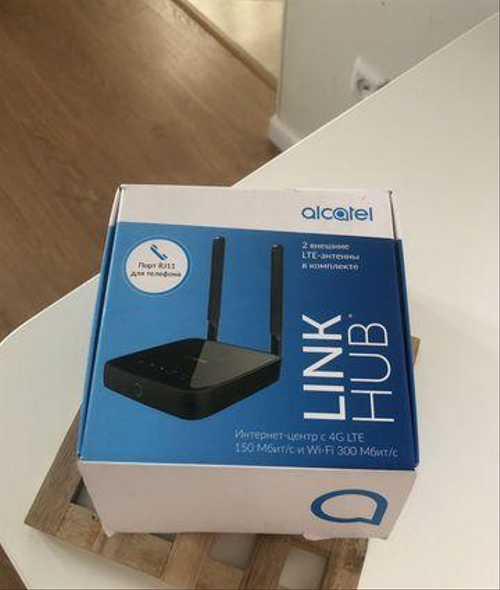 4G роутер Alcatel link HUB