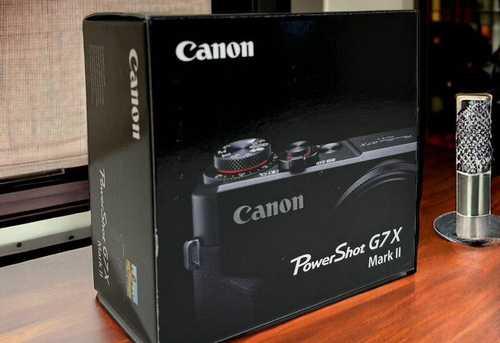 Canon G7X Mark ii новый