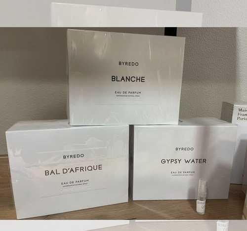 Byredo bal d afrique / blanche / gypsy water