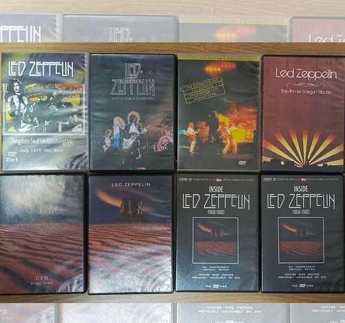 DVD LED Zeppelin, Scorpions