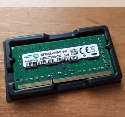 Samsung 8Gb (ddr3l PC3L 12800S) 1R*8 Новая