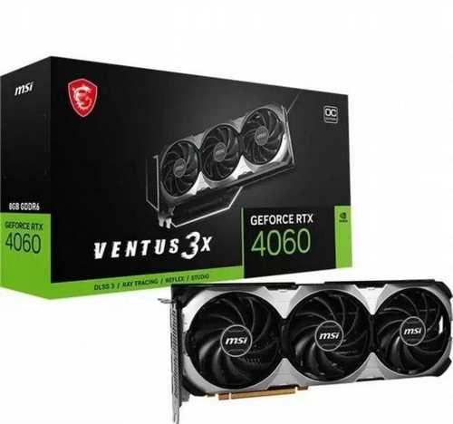 Видеокарта MSI Ventus 3X RTX4060 8GB