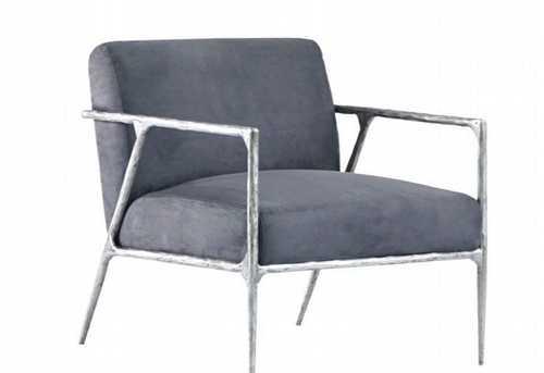 Кожаное минималистичное дизайнерское кресло