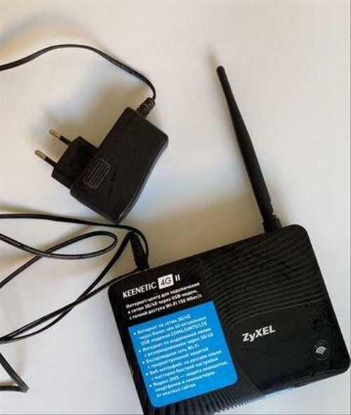 Wi-Fi Маршрутизатор Zyxel Keenetic 4G II
