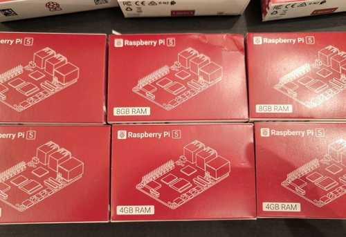 Raspberry pi 5 4gb 8gb клмплекты