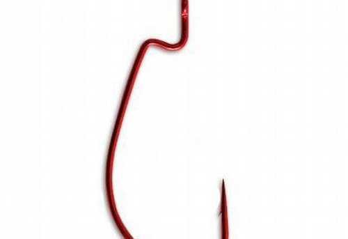 Офсетные крючки vanfook Worm-55R 6/0 red