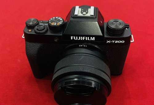 Fujifilm xt200 kit 15-45mm