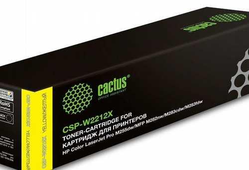 Картридж лазерный Cactus CSP-W2212X 207X желтый (2