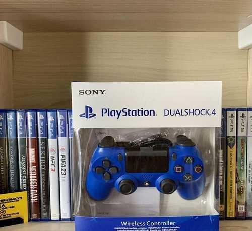 Геймпад Replica PS4 v2 PlayStation Blue/Синий (Нов