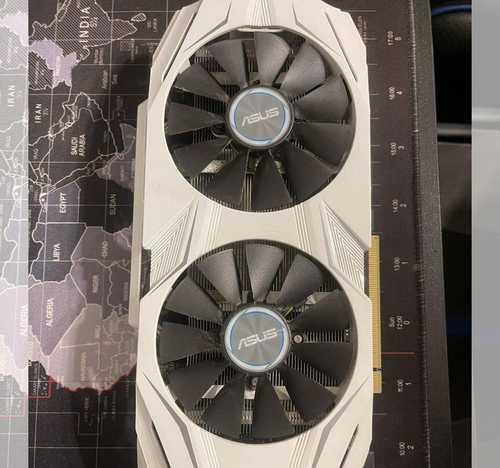 Видеокарта asus GeForce GTX 1060 dual OC 3gb