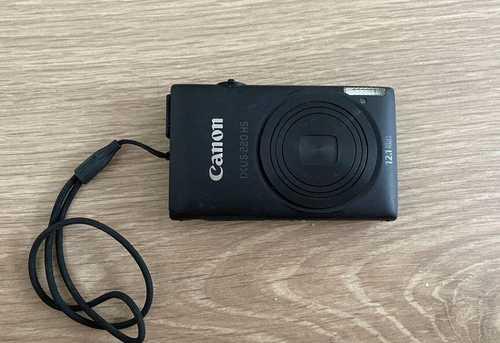 Компактный фотоаппарат canon ixus