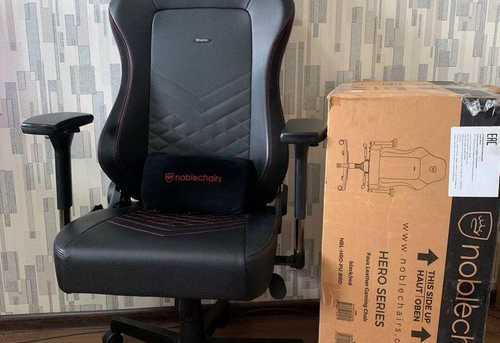 Компьютерное кресло noblechairs hero black/red