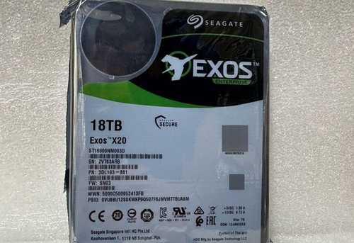 Жесткий диск 18TB Seagate Exos X20