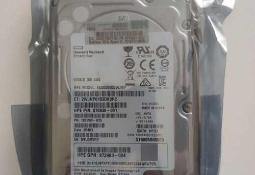 Жëсткий диск для сервера HP 600Gb 10k SAS