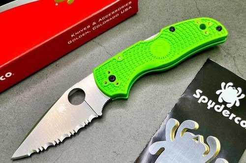 Нож складной Spyderco Native 5 Salt LC200N Ser