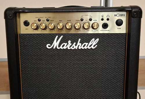 Гитарный комбоусилитель Marshall MG15FX Gold