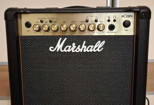 Гитарный комбоусилитель Marshall MG15FX Gold