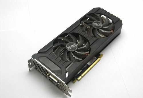 Видеоадаптер 3072Mb GeForce 1060 GTX (Palit dual 1