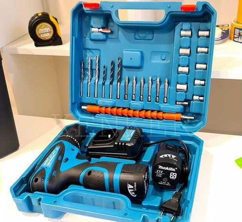 Шуруповерт дрель Makita 21v ударный DF330D