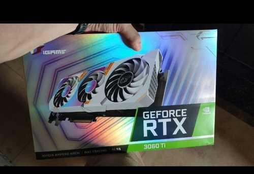 Видеокарта Colorful RTX 3060Ti Ultra W OC LHR