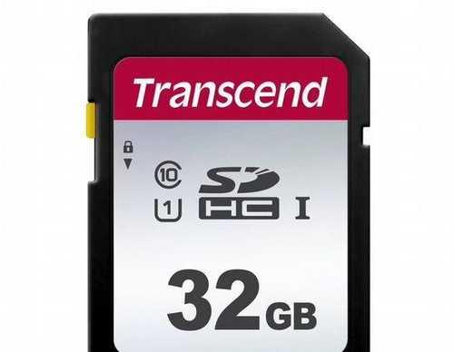 Карта памяти Transcend sdhc 32GB 300S UHS-I U1 Cla