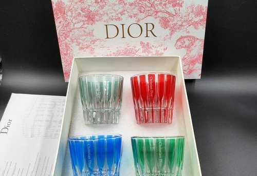 Набор цветных стаканов Dior