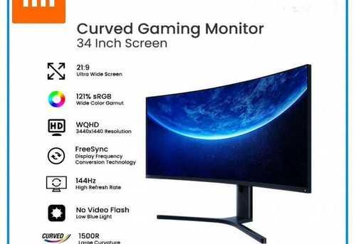 Новый 4K Монитор Xiaomi Mi Curved Gaming 144Hz