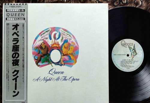 Queen – A Night AT The Opera – Japan 1981 OBI v4