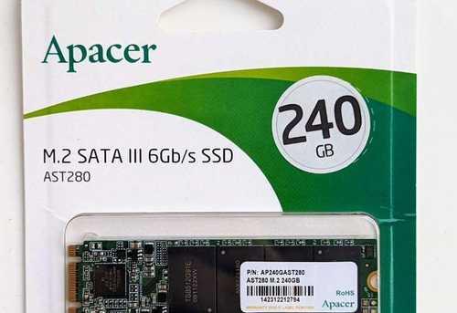 SSD диск M2 Apacer 240 Gb 500Mb/s