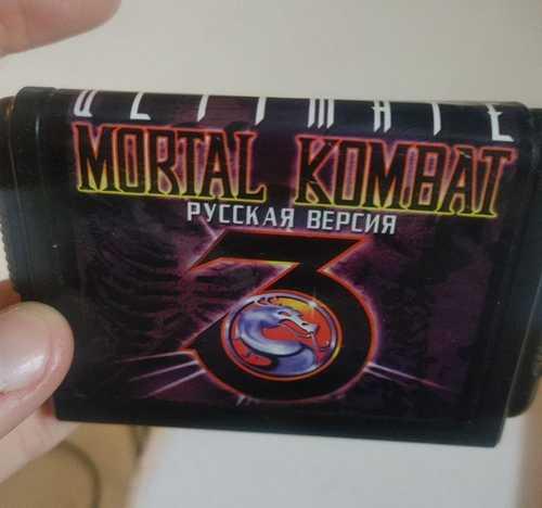 Картридж Sega Mortal Kombat 3