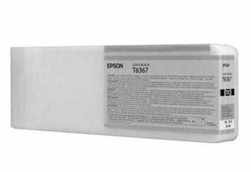 Картридж Epson T6367 Light Black C13T636700