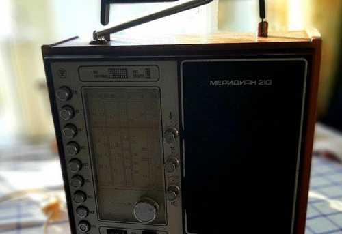Радиоприемник меридиан 210
