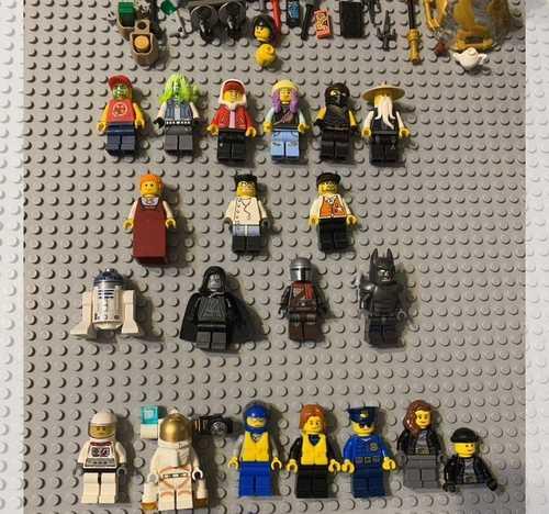 Lego минифигурки лот 4