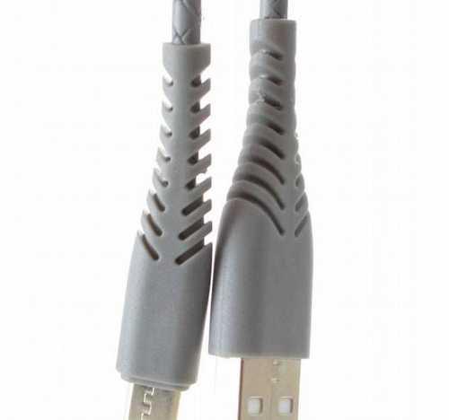 Кабель micro USB Viper, 2.4A, Серый