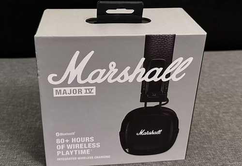 Беспроводные наушники Marshall Major IV black