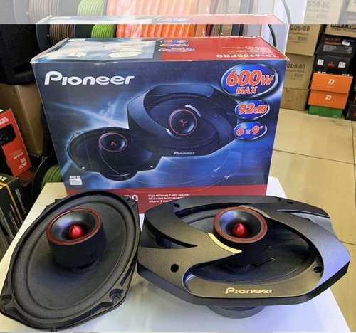 Акустика Pioneer 6900PRO, 600 Вт, овалы/6x9