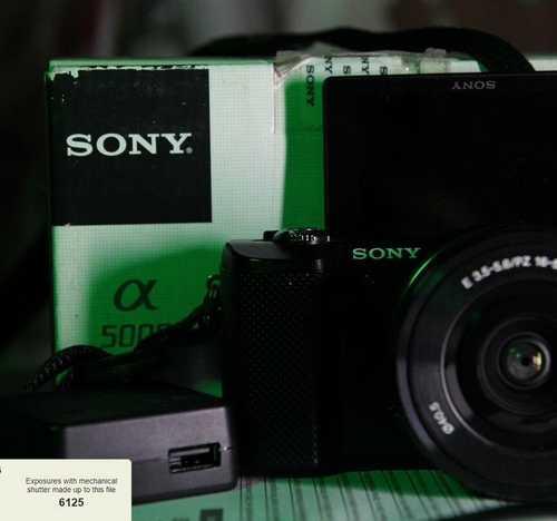 Sony alpha a5000 (пробег 6200)