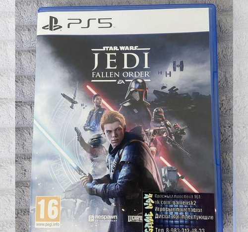 Игра Star Wars Jedi Fallen order ps5