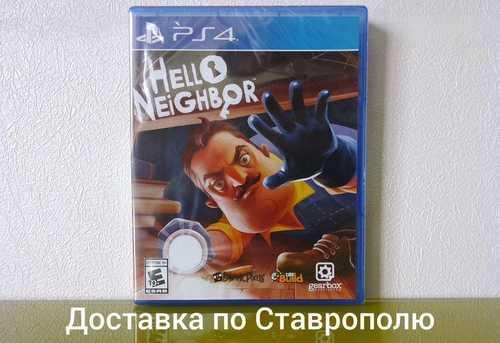 Новый диск Ps4 Hello Neighbor