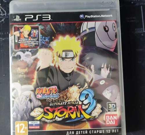 Игра на PS 3 "Naruto Ultimate Ninja storm 3"