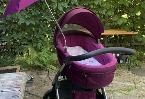 Коляска 3 в 1 stokke trailz в шикарном комплекте