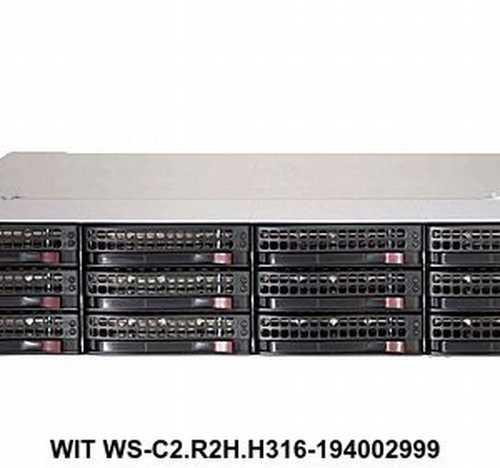 Сервер Supermicro WIT WS-C2.R2H.H316-194002999