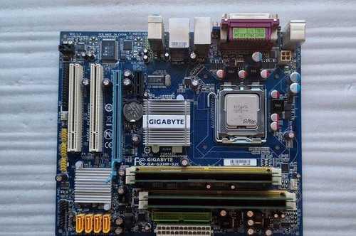 Комплект S-775 G33+Q8400+DDR2 4Gb