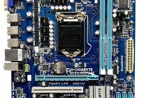 Материнская плата GigaByte GA-H55M-S2 socket 1156