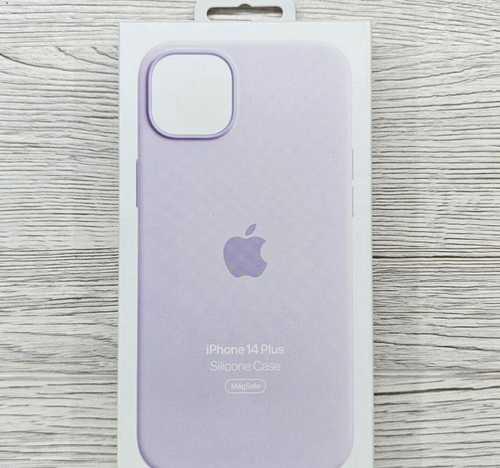 Чехол Apple Silicone Case iPhone 14 Plus лиловый