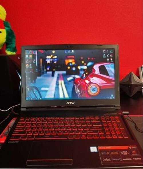 Игровой ноутбук msi gl63 8rd